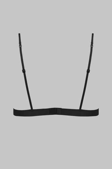 Black triangle bra - Pure Tentation – Maison Close US
